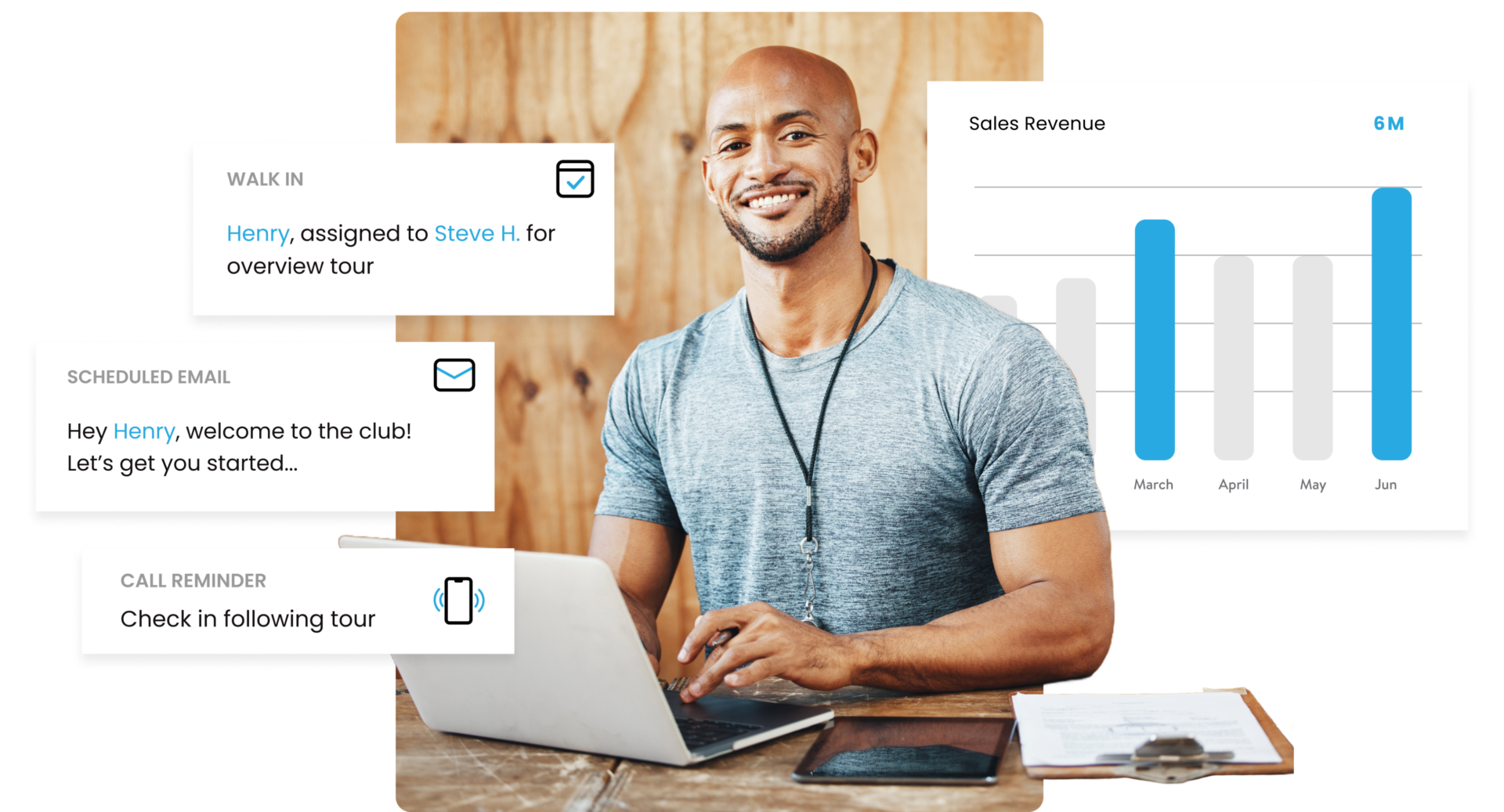 Gym Sales Software For Faster Growth | ABC Ignite