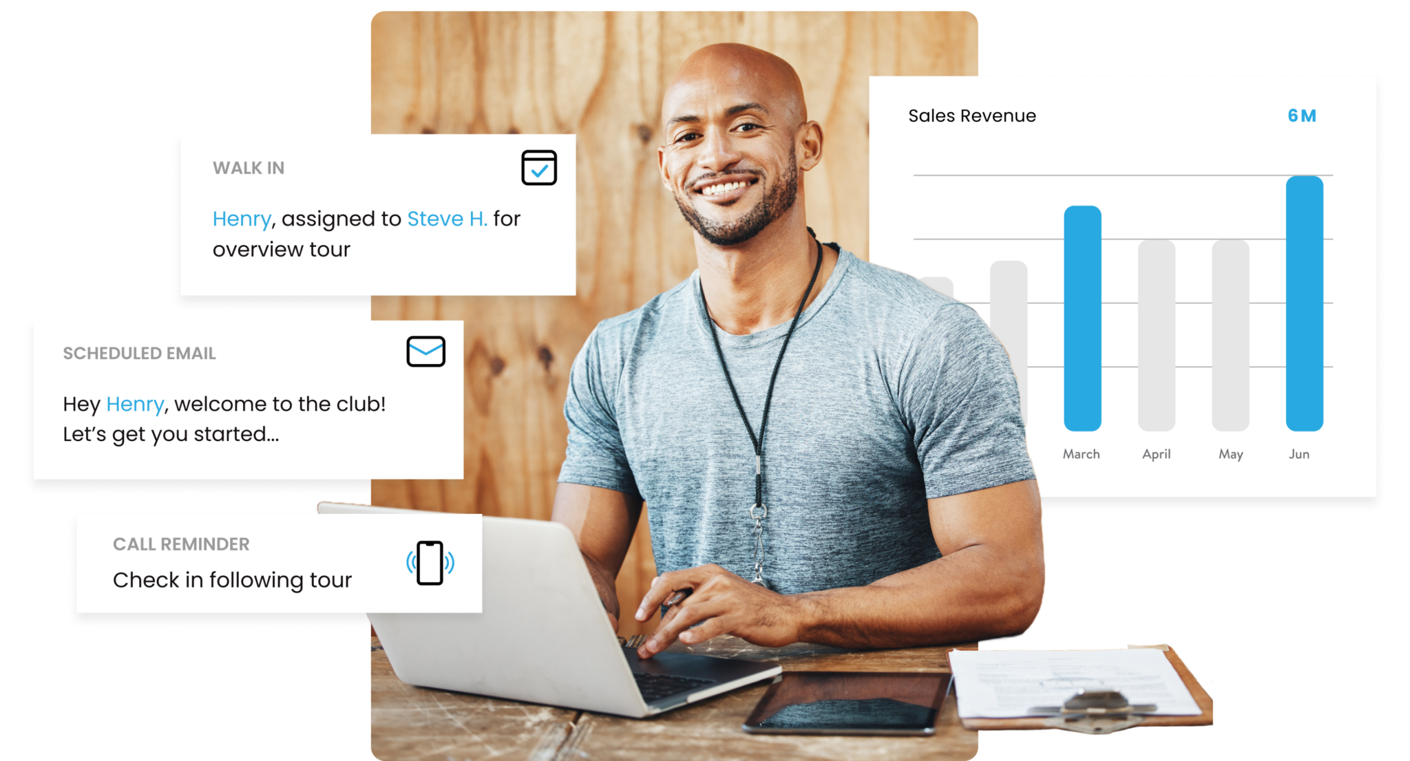 Gym Sales Software For Faster Growth | ABC Ignite